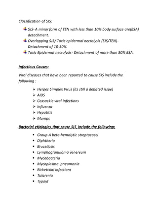 STEVEN JOHNSON SYNDROME | DOCX