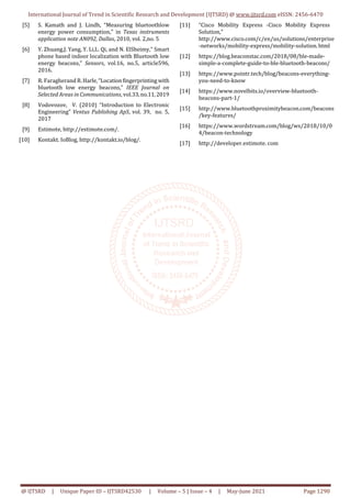 A Beacon Enabled Smart Library Management System | PDF