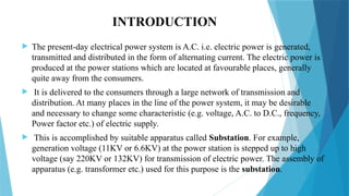 220KV GRID SUBSTATION internship report.pptx | Computer Networking | Computing