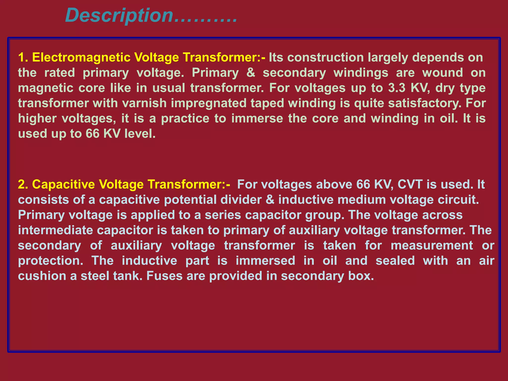 220 KV Substation Operation & Maintenance | PPTX