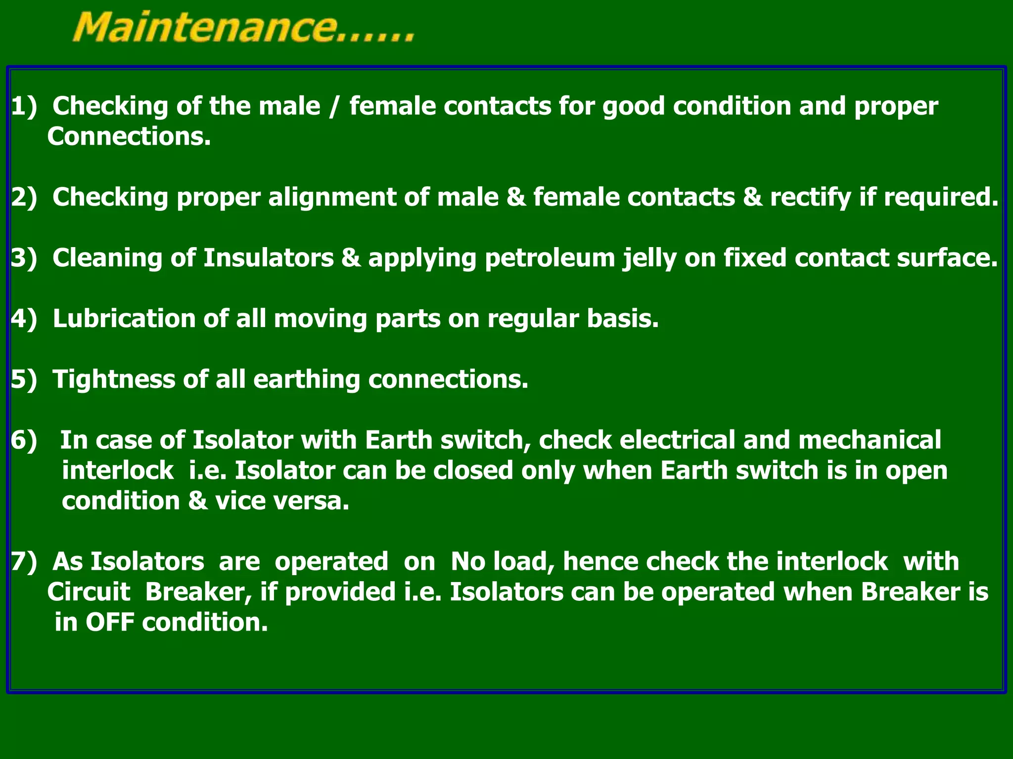 220 KV Substation Operation & Maintenance | PPTX