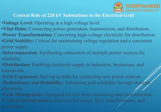 220KV SUB STATION.pptx | Computer Networking | Computing