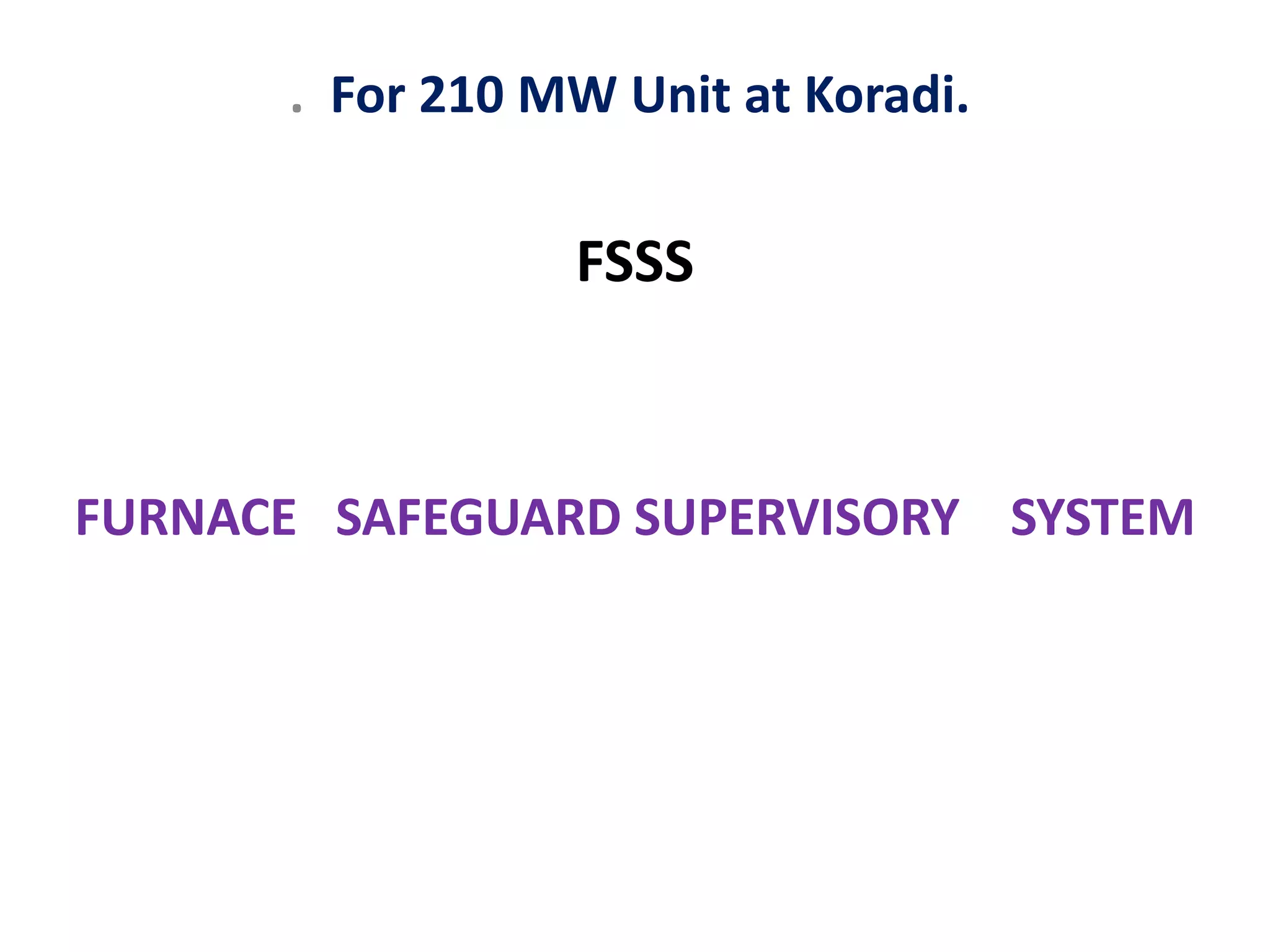 200 mw FSSS | PPTX
