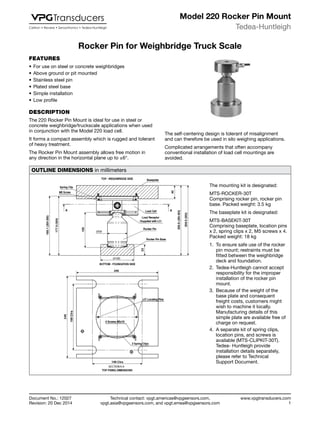 220 ROCKER PIN MOUNT | PDF