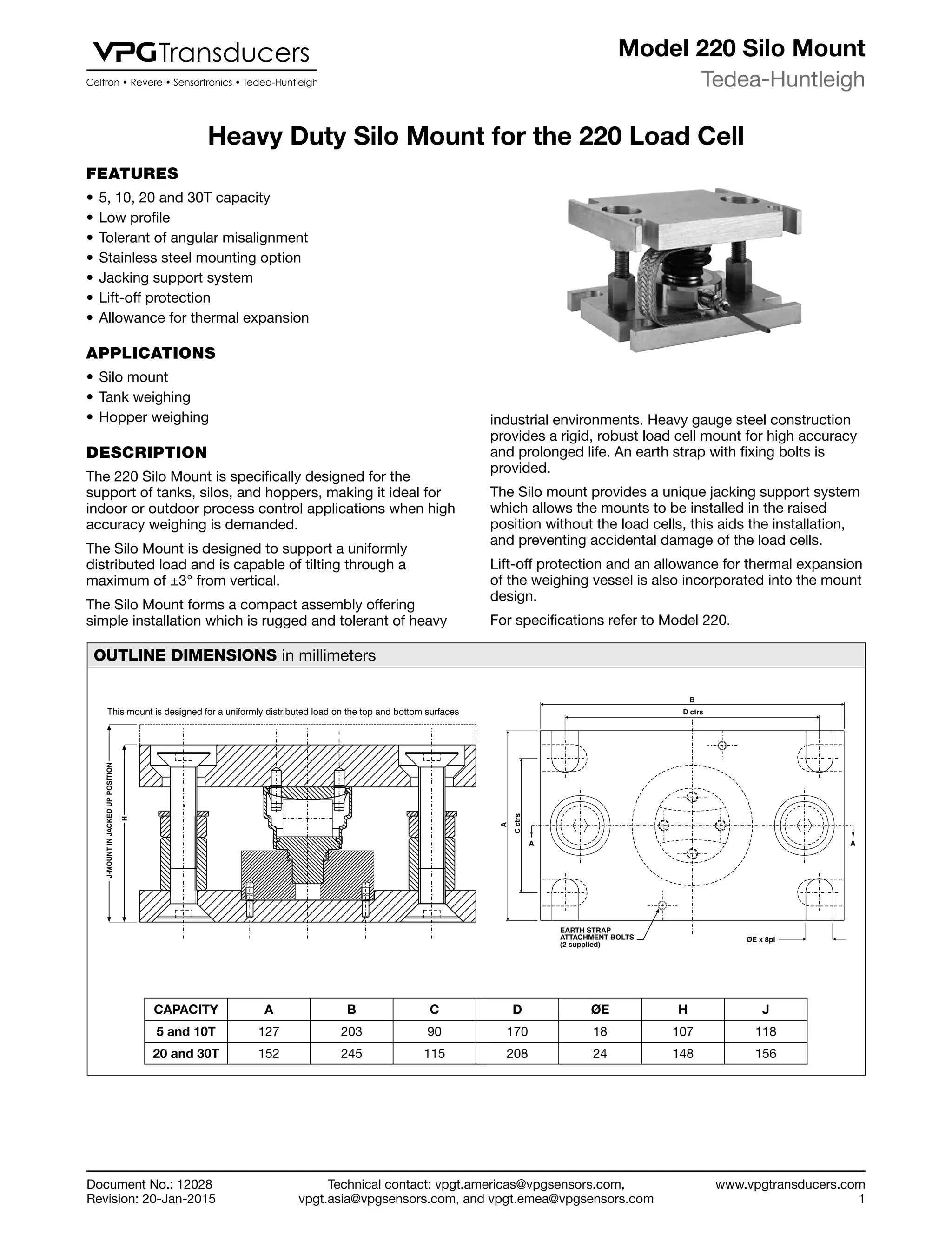 220 SILO MOUNT | PDF