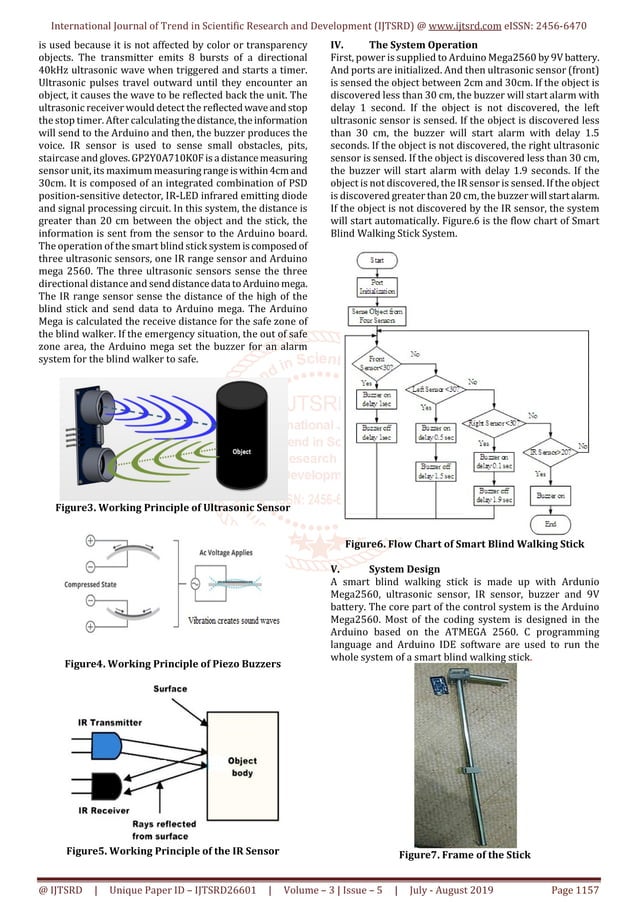 Smart Blind Walking Stick Using Arduino | PDF