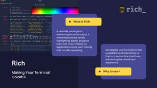 Exploring Five Lesser-Known Python Libraries | PPTX | Programming ...