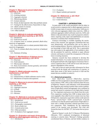 221.1 r 98 - state-of-the-art report on alkali-aggregate reac | PDF