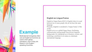 English as a Lingua franca in Pakistan 1.pptx
