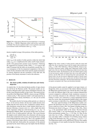 Asymmetrical tidal tails of open star clusters: stars crossing their ...