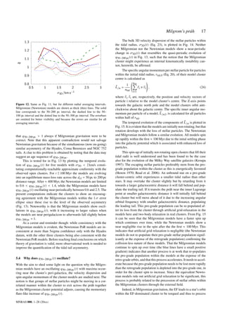 Asymmetrical tidal tails of open star clusters: stars crossing their ...
