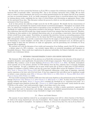 X-Ray Luminous Supernovae: Threats to Terrestrial Biospheres | PDF