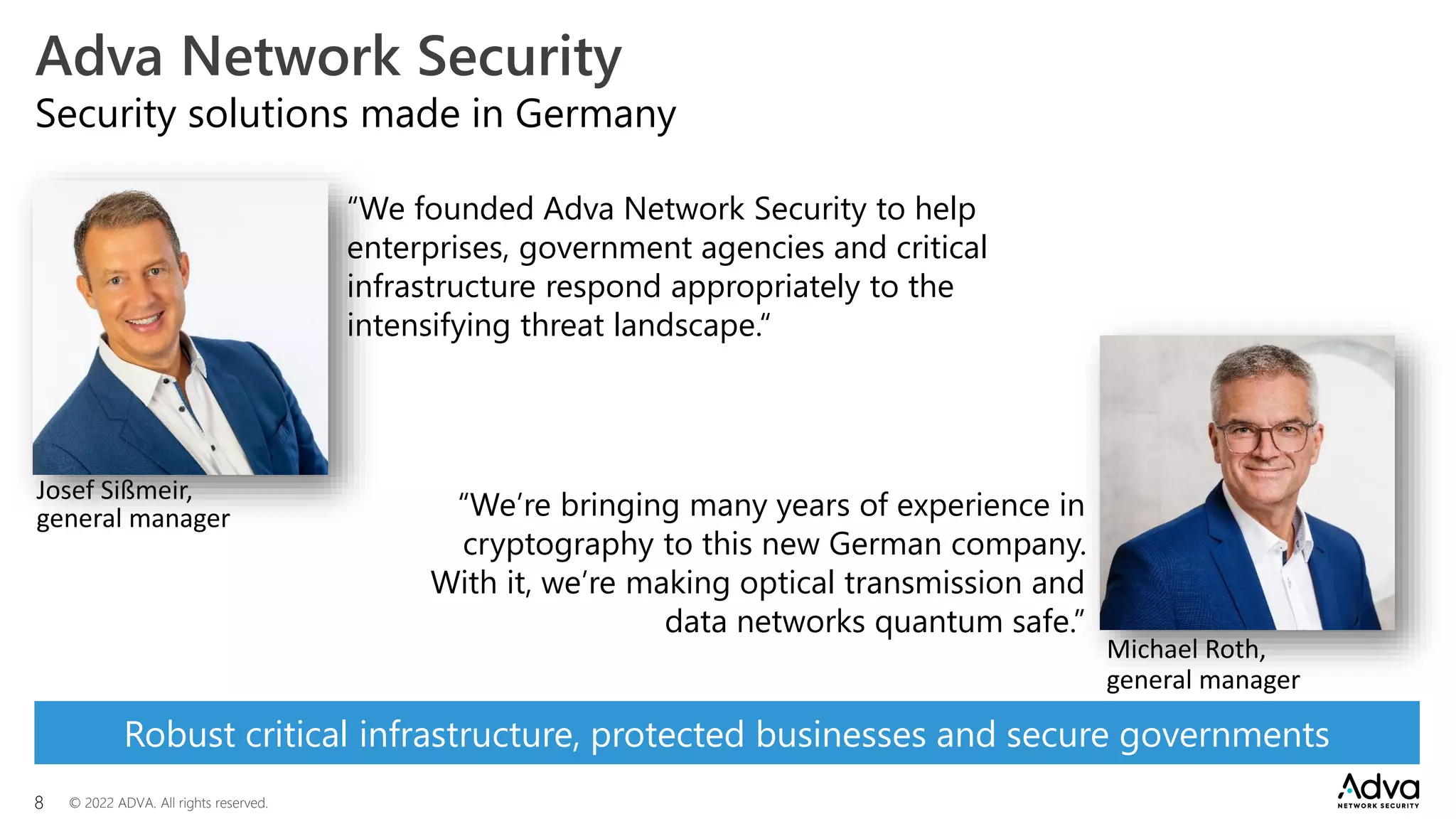 Introducing Adva Network Security – a trusted German anchor | PDF ...