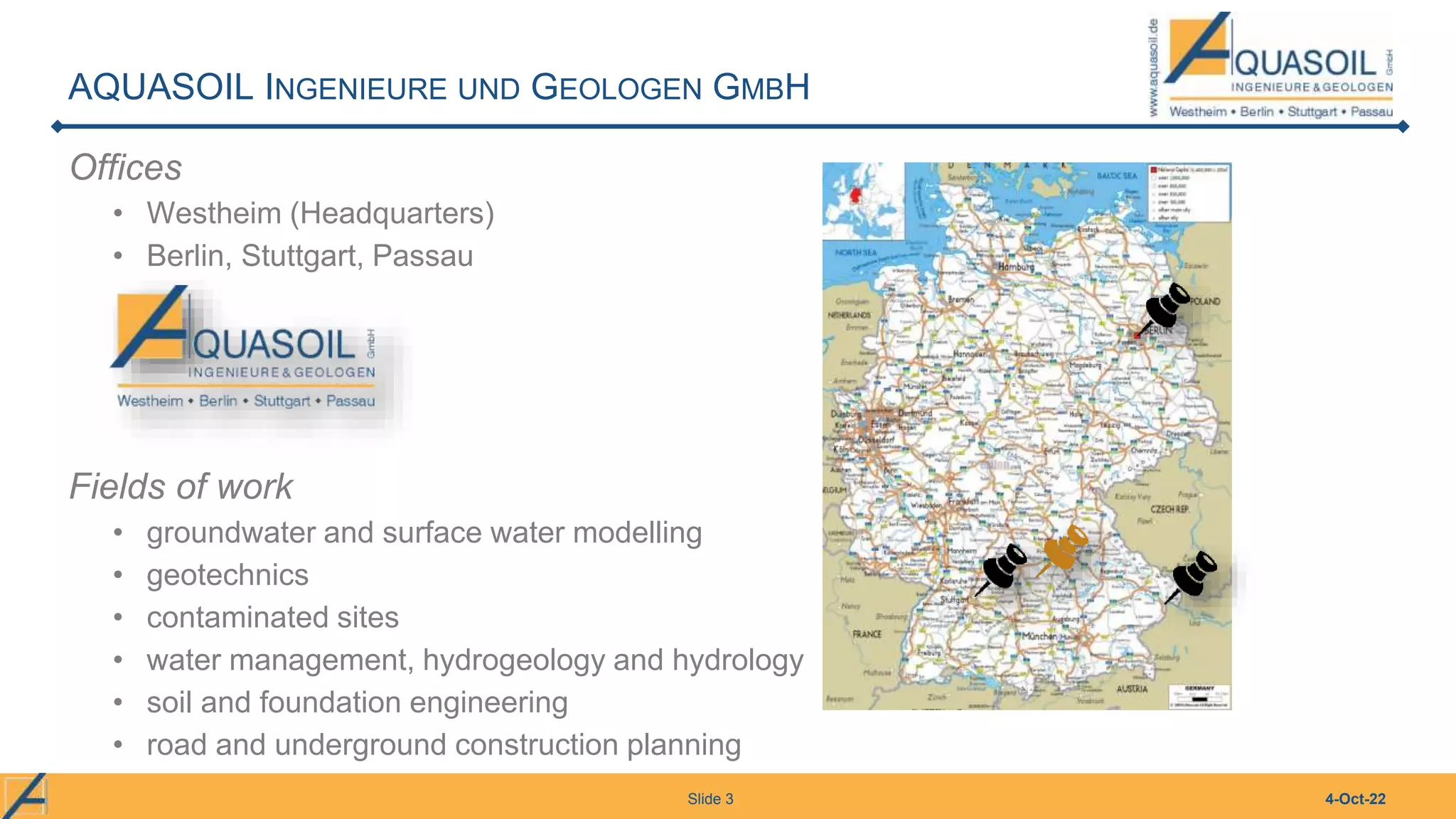 AQUASOIL FEFLOW Training Slides | PPSX