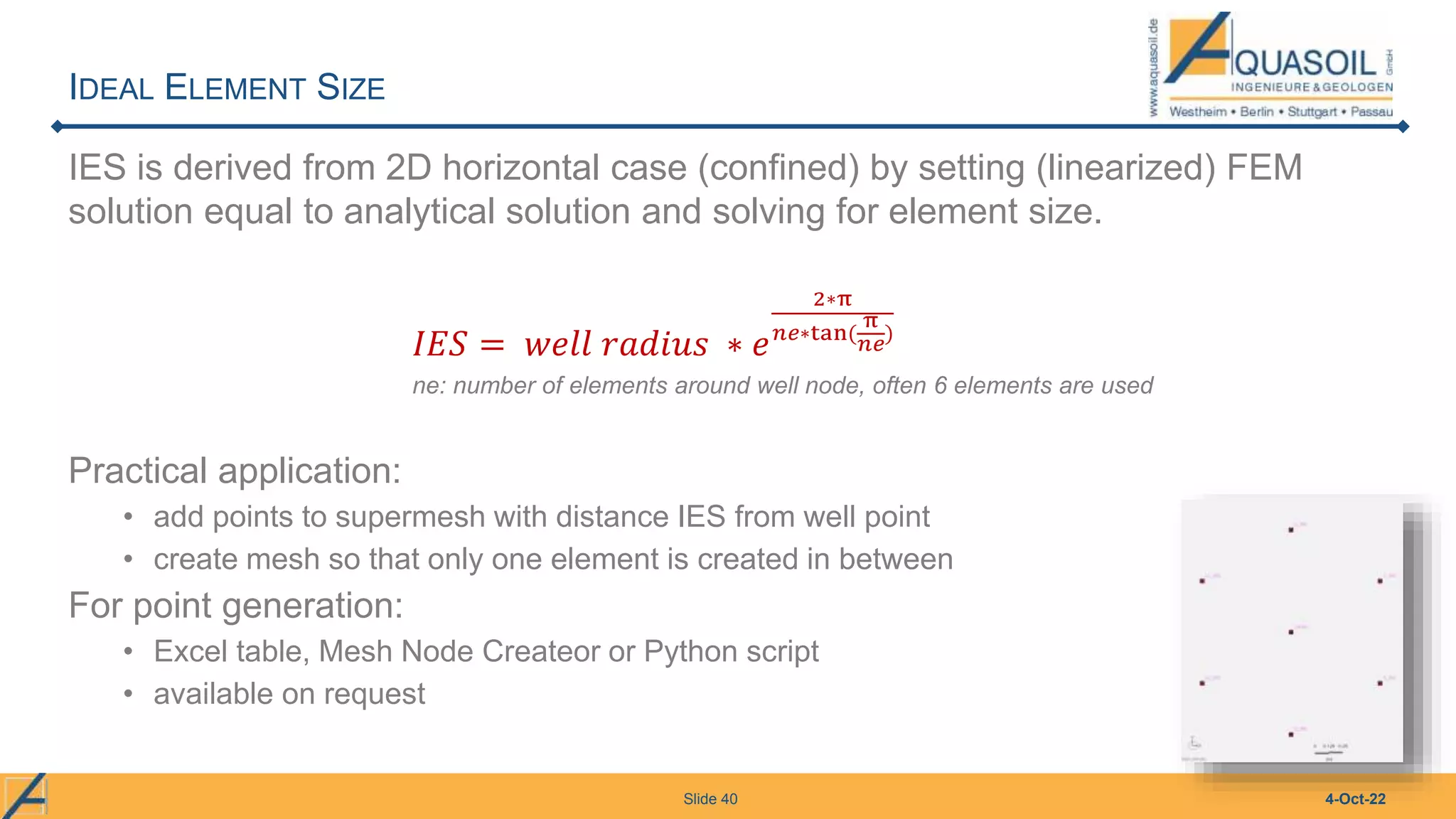 AQUASOIL FEFLOW Training Slides | PPSX