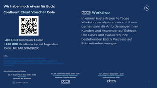 Webinar-Reihe: Realtime Retail SnackDCCS & Confluent 6. Oktober 2022 ...