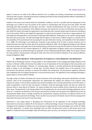 Emerging Technology and Future of Supply Chain (Procurement and ...