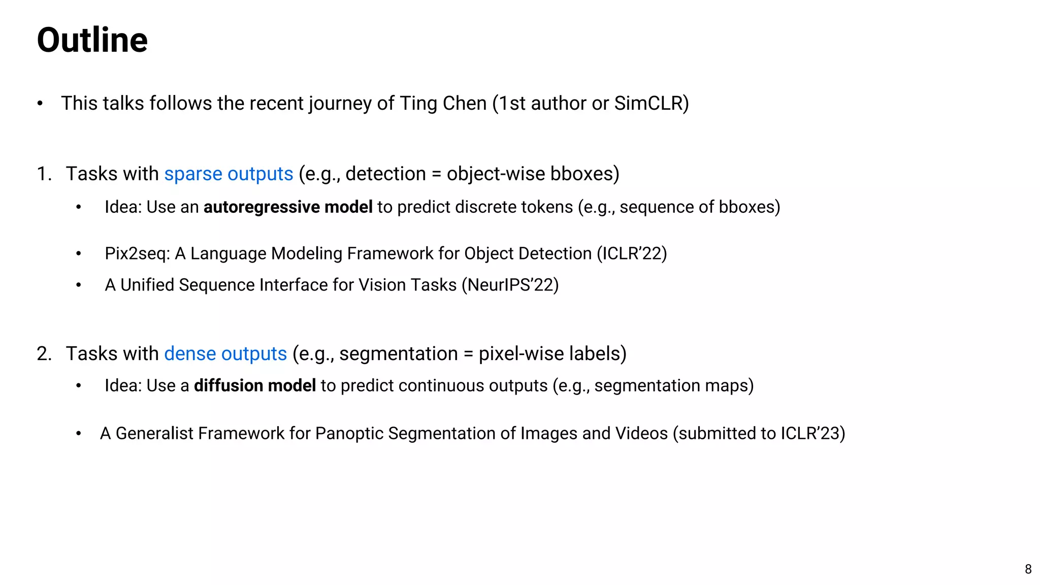 A Unified Framework for Computer Vision Tasks: (Conditional) Generative Model is All You Need | PDF