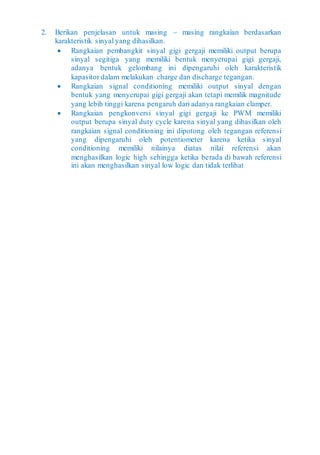 DESAIN OPEN LOOP CONTROL MOTOR DC 2 | DOCX