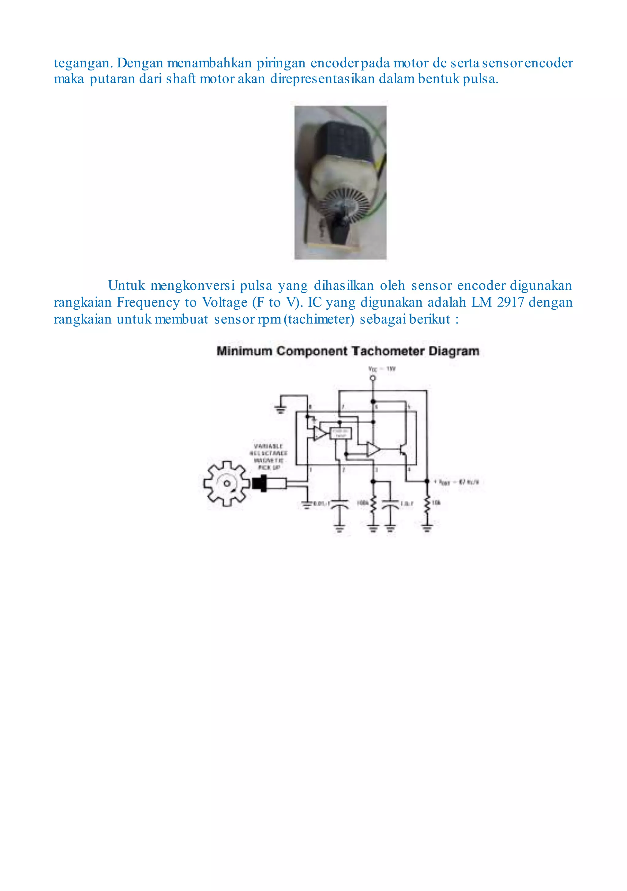 DESAIN CLOSE LOOP CONTROL MOTOR DC | DOCX