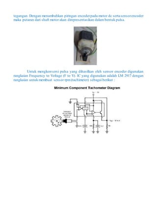 DESAIN CLOSE LOOP CONTROL MOTOR DC | DOCX