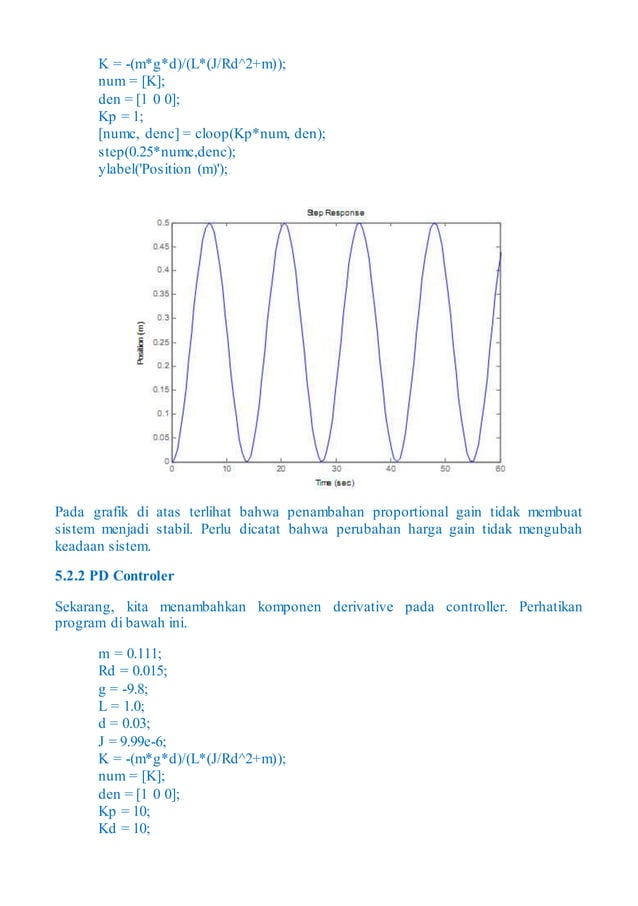 Ball & Beam Control System | DOCX