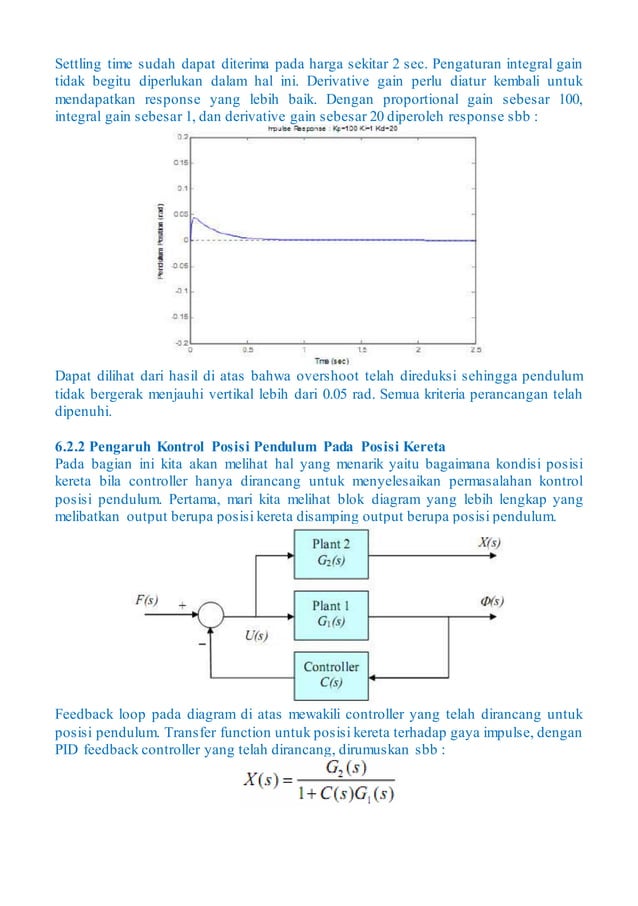 Inverted Pendulum Control System | DOCX