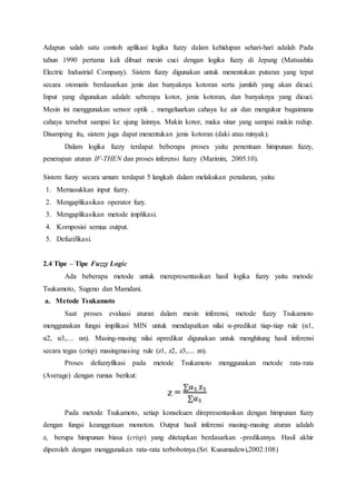 FUZZY LOGIC CONTROLLER | DOCX
