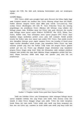 Octave dan Mikrokontroller Communication | PDF