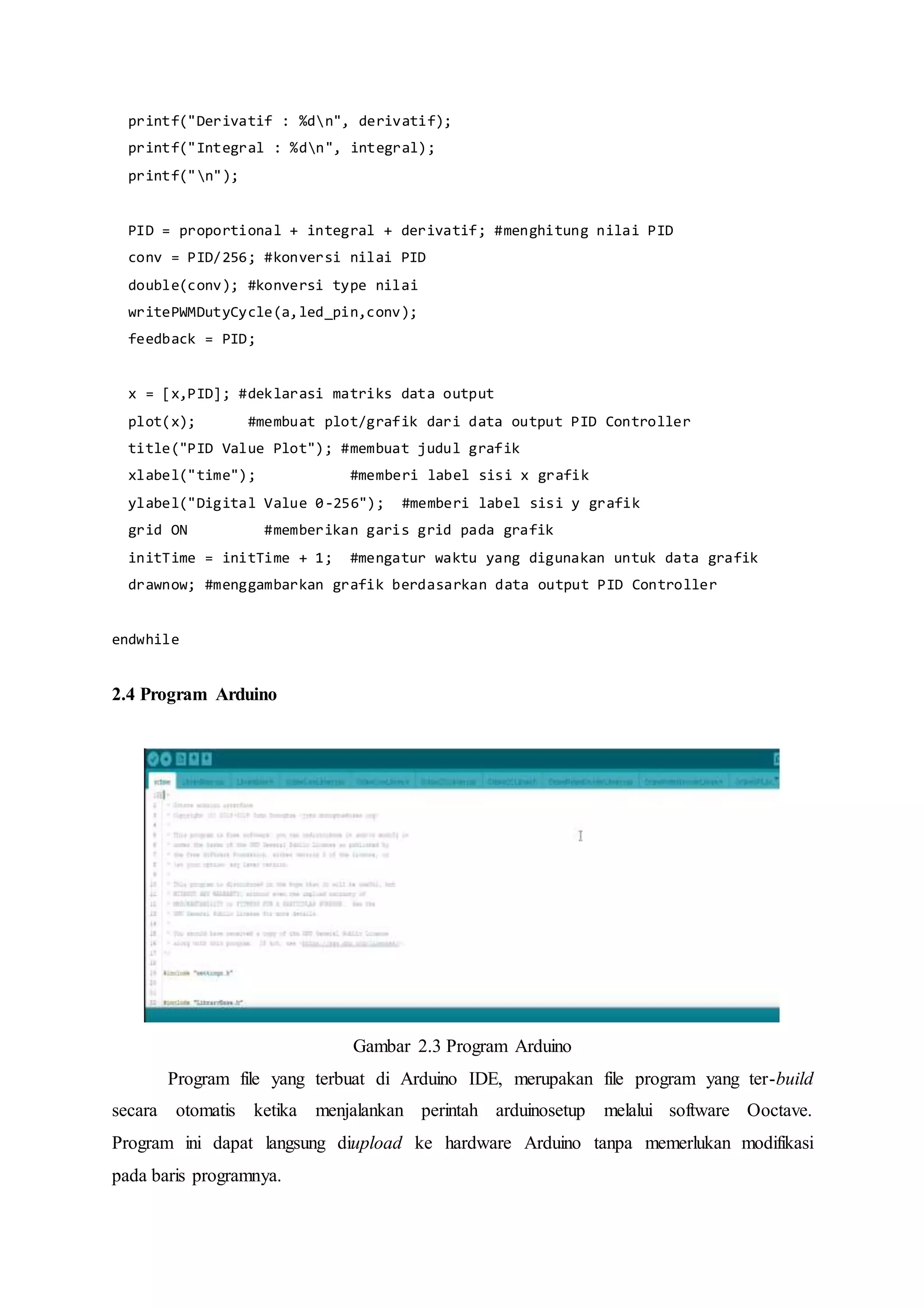 PID Implementation on Octave | PDF