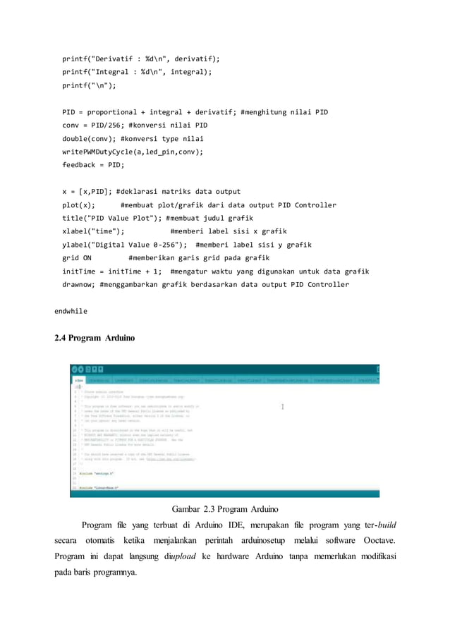 PID Implementation on Octave | PDF