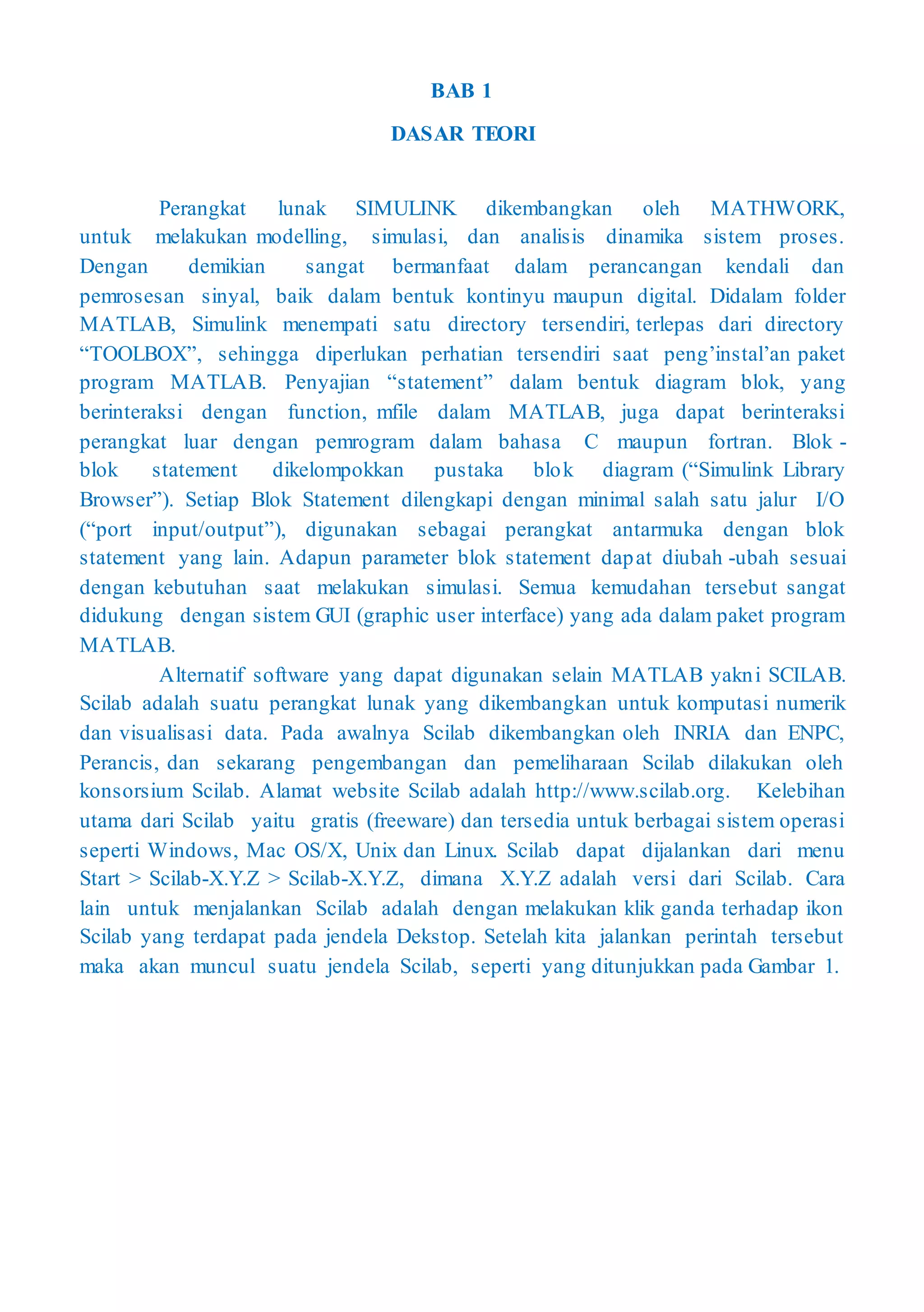 Pengenalan Simulink | DOCX | Computer Software and Applications | Computing