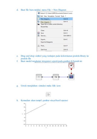 Pengenalan Simulink | DOCX | Computer Software and Applications | Computing