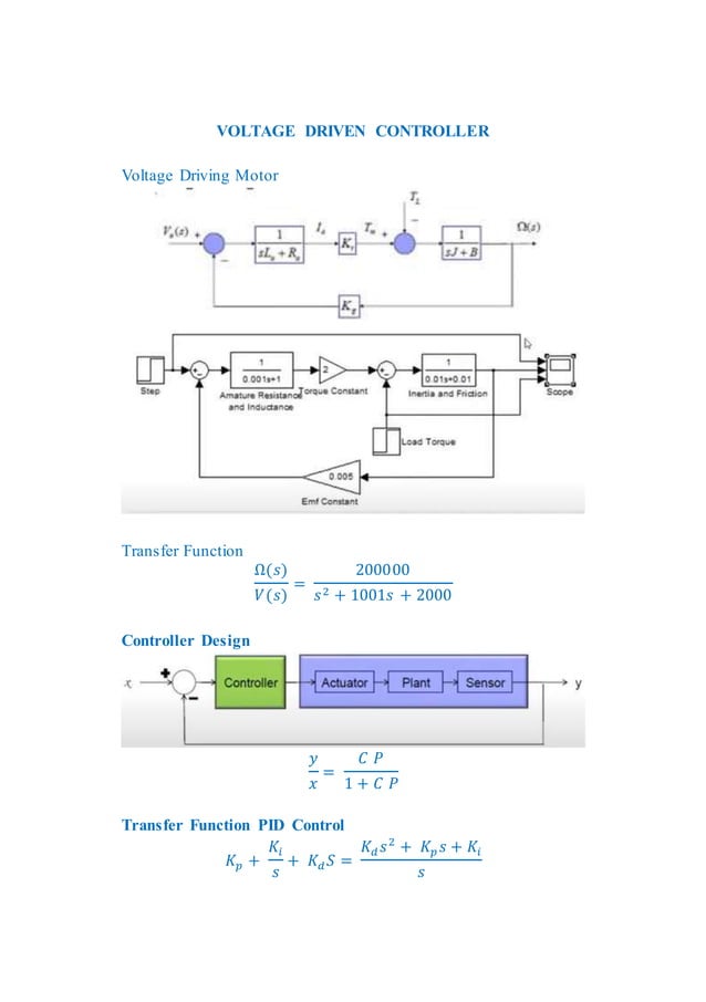 Voltage Driven Controller | DOCX