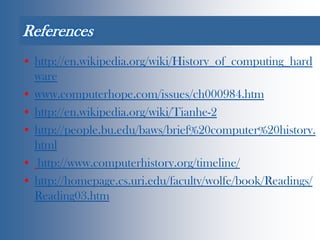 history of computers | PPT