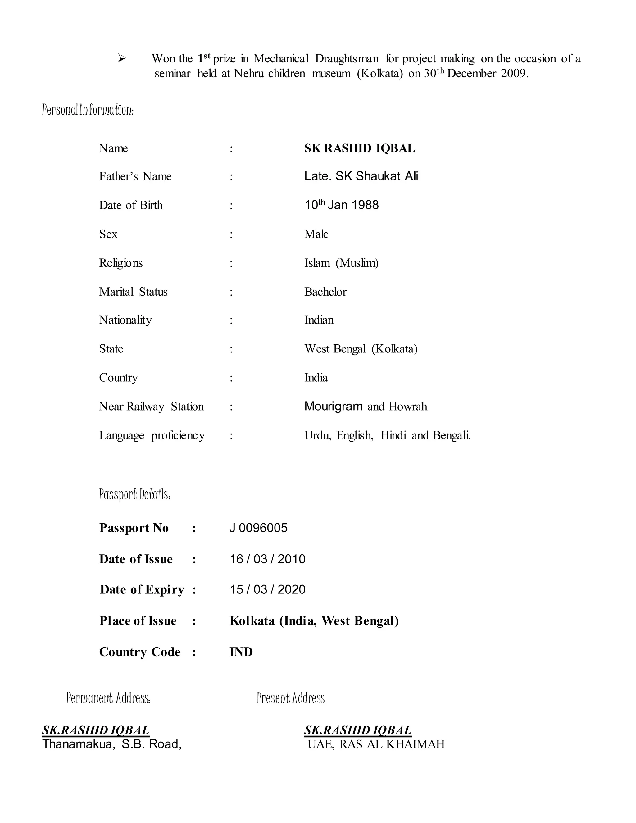 RASHID RESUME | DOCX