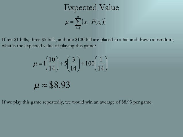 2.21.08 Expected Value | PPT