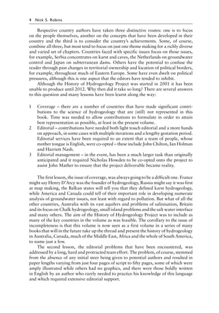 History Of Hydrogeology Nicholas Howden John Russell Mather | PDF