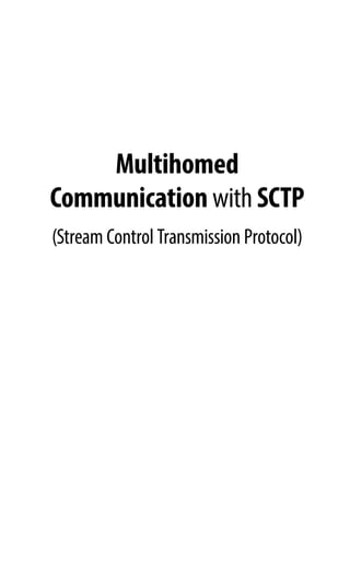 Multihomed Communication With Sctp Stream Control Transmission Protocol ...