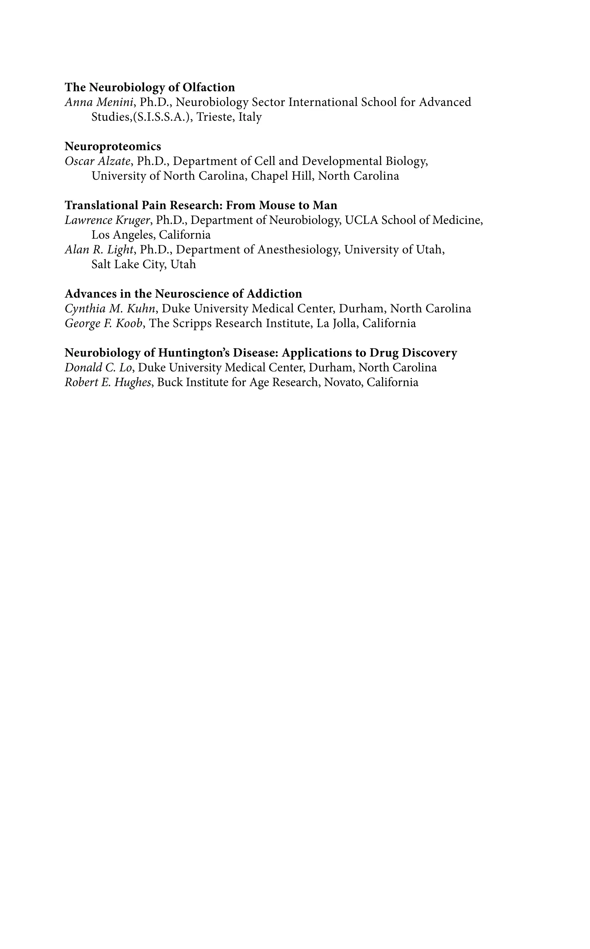 Neurobiology Of Huntingtons Disease Applications To Drug Discovery ...