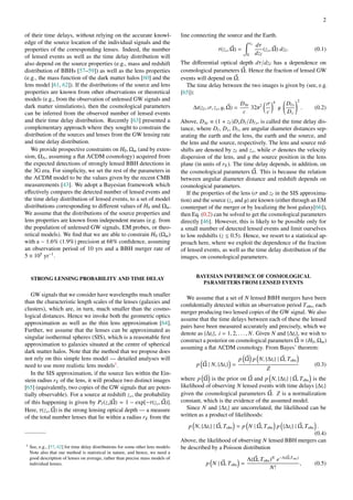 Cosmography using strongly lensed gravitational waves from binary black holes | PDF