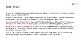 Making sense of media innovation | PPTX