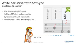Sync on TAP - Syncing infrastructure with software | PPT
