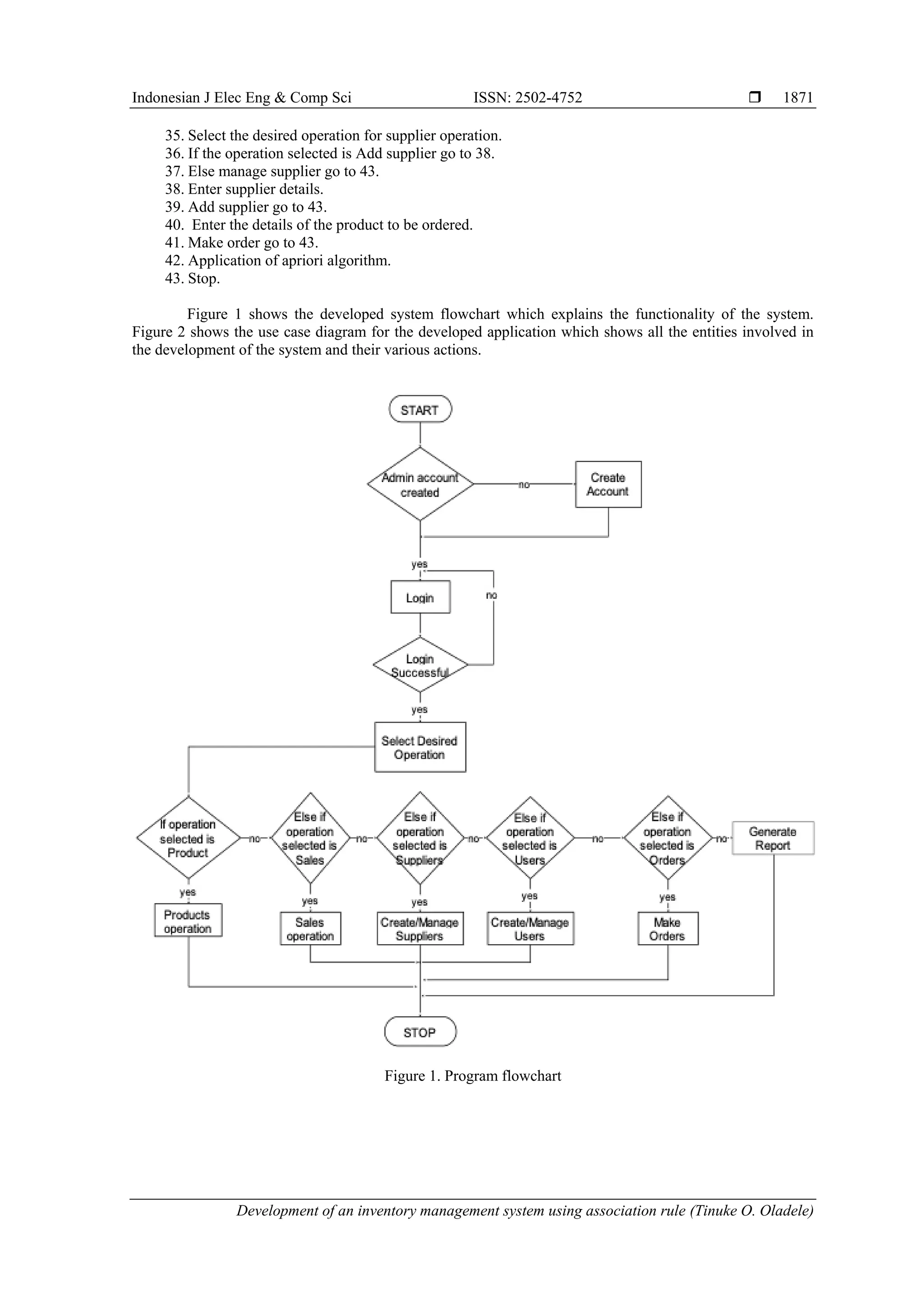 Development of an inventory management system using association rule | PDF | Databases ...