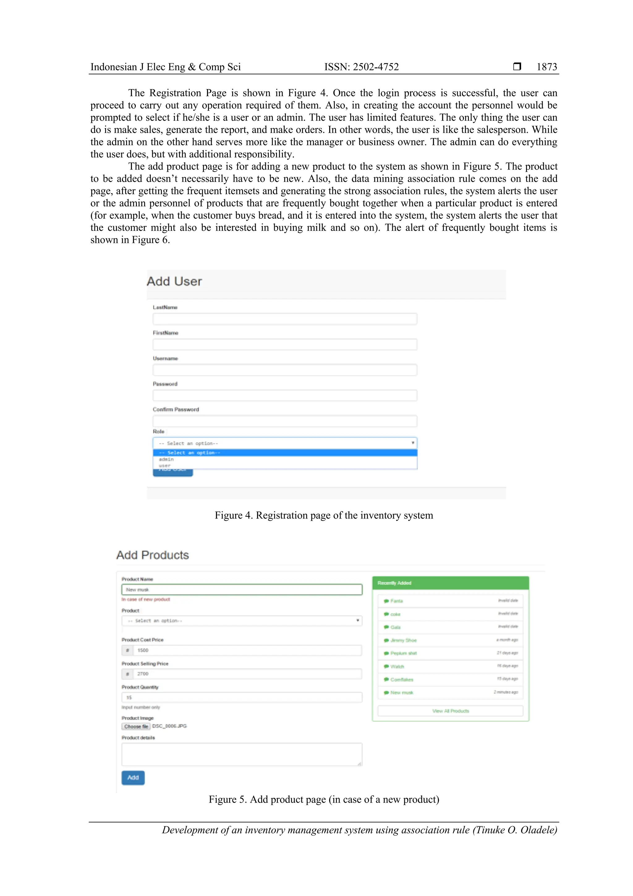 Development of an inventory management system using association rule | PDF | Databases ...