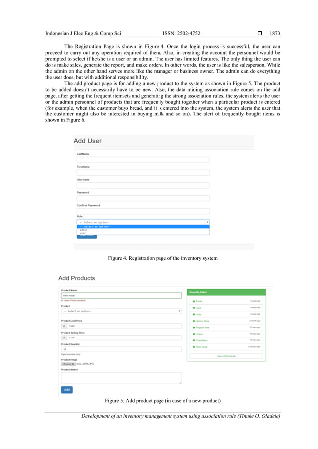 Development of an inventory management system using association rule | PDF | Databases ...
