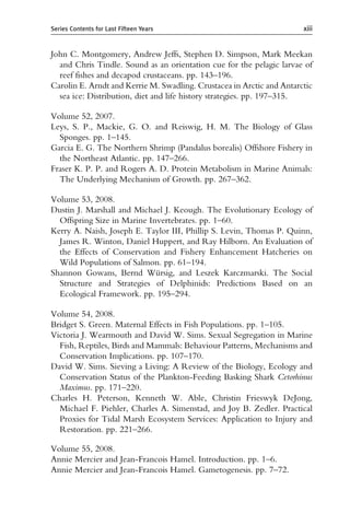 Advances In Marine Biology 63 Michael Lesser Eds | PDF