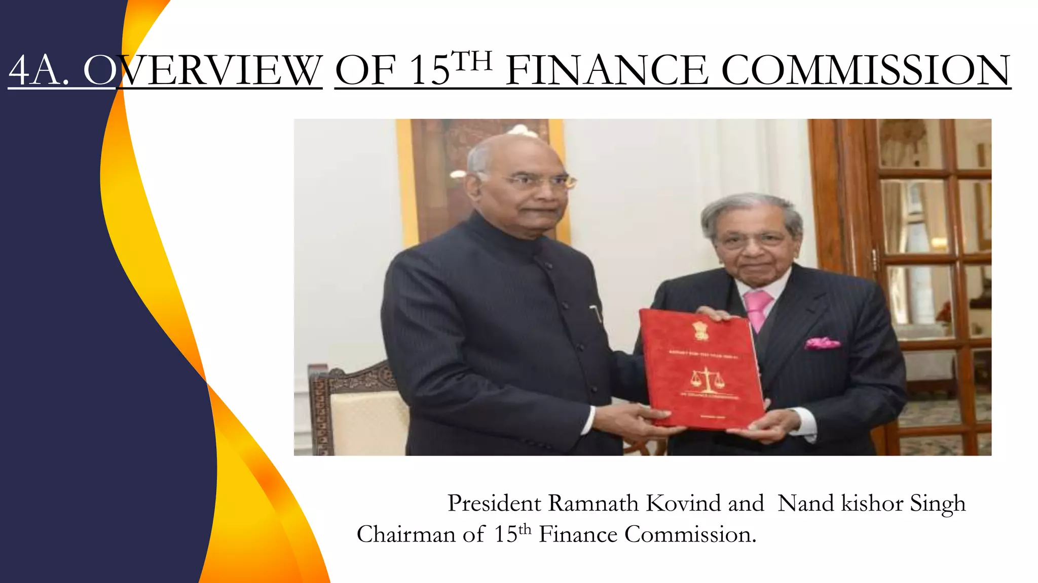 The Role of Finance Commission in The Indian Economy. | PPTX