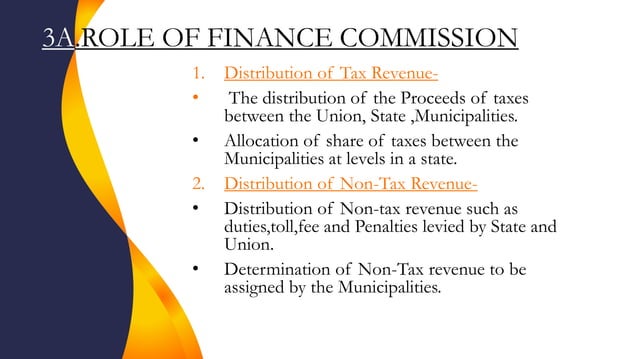 The Role of Finance Commission in The Indian Economy. | PPTX | Business ...