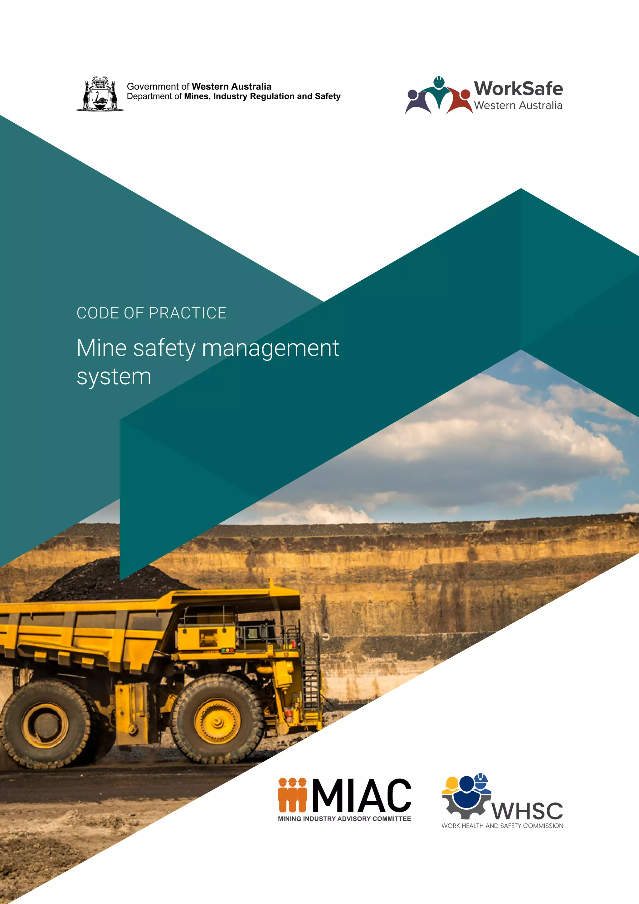 Code of practice - Mine Safety Management System | PDF